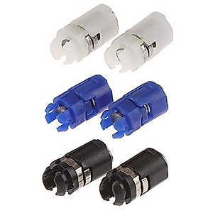 Parts & Accessories 2pcs Hinge Axle Spindle Replacement Part for Gameboy Advance GBA SP Game Console Repair Parts - (Color: White)