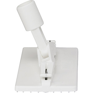 Vikan, White Pad Holder,Floor,9" x 3.7",PP/SS, 5500