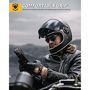 Lanhiem Magnetic for iPhone 14 Pro Max Metal Case, [Built-in Camera Kickstand & Glass Screen Protector] Heavy Duty Full Body Rugged Protective Military Magsafe Cover for iPhone 14 Pro Max 6.7" (Black)