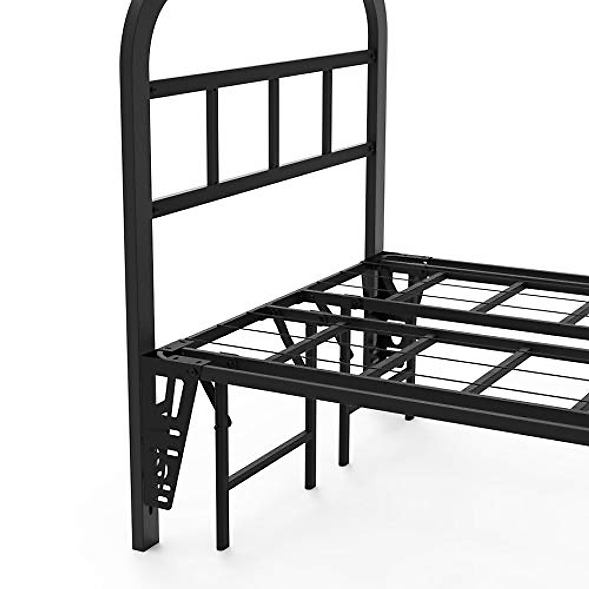 ZIYOO Headboard and Footboard Brackets for Metal Bed Frame, Smart Bed Base Platform Connector, Set of 2