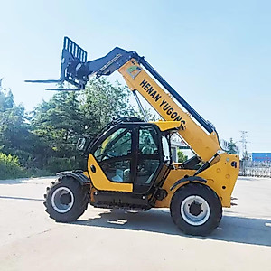 Forklift Telescoping Jib Boom Truck Crane 4000Lbs Telescopic Load Handler