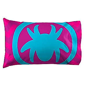 Marvel Spidey & His Amazing Friends Ghost Spider Gwen Twin Size Sheet Set - Super Soft Kids 3 Piece Bedding Set - Fade Resistant Microfiber Sheets