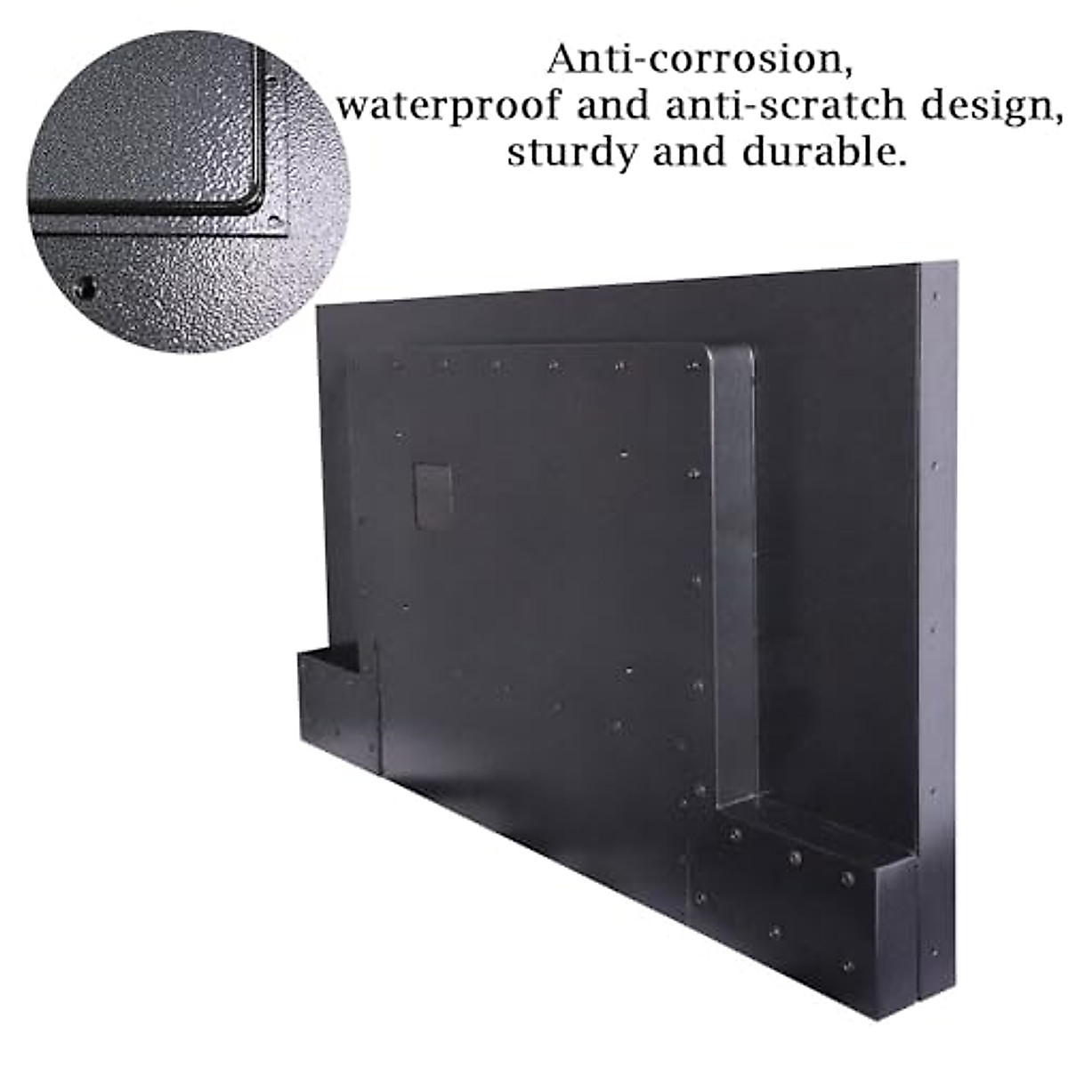 SYLVOX 55'' Full Sun Outdoor TV Waterproof 4K Television, 2000nits All Metal Corrosion Resistant, with Wireless Connection & Wi-Fi, for Outdoor All Area, Pool Series OT55A1KAGE 2023