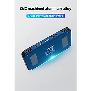 RG353M Metal Retro Game Handheld Game Console with Android 11 64bit Linux System 3.5’’ IPS Touch Screen Built-in 64G TF and Hall Joystick