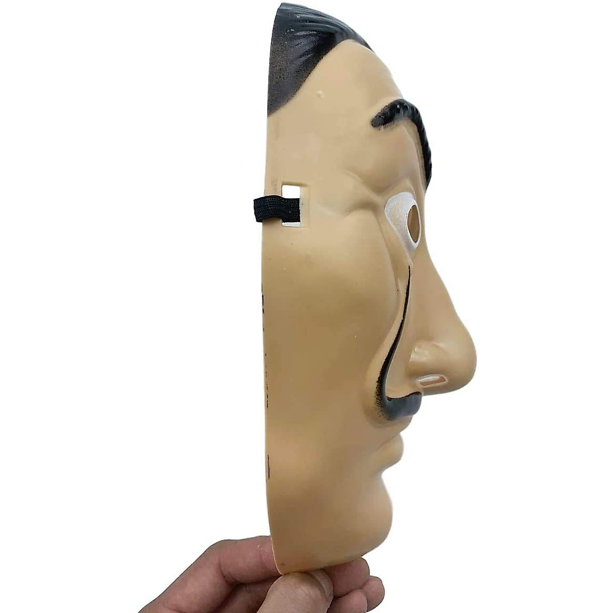 AMARONE Money robbery mask salvador Dali MaskCosplay halloween mask Realistic Movie Prop Face Mask… 2pack