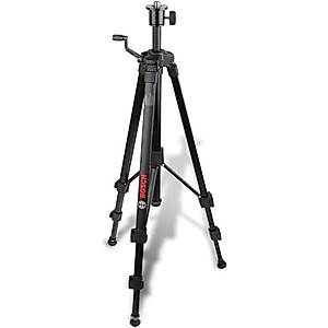 Bosch Professional Tripod for Lasers and Levels BT 150 (Height: 55-157 cm, Thread: 1/4")