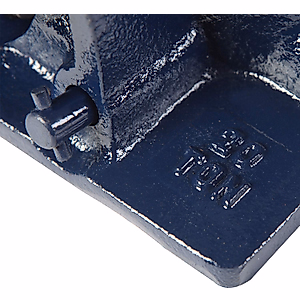 TCE TCE92008 Torin Hydraulic Stubby Low Profile Welded Bottle Jack, 20 Ton (40,000 lb) Capacity, Blue