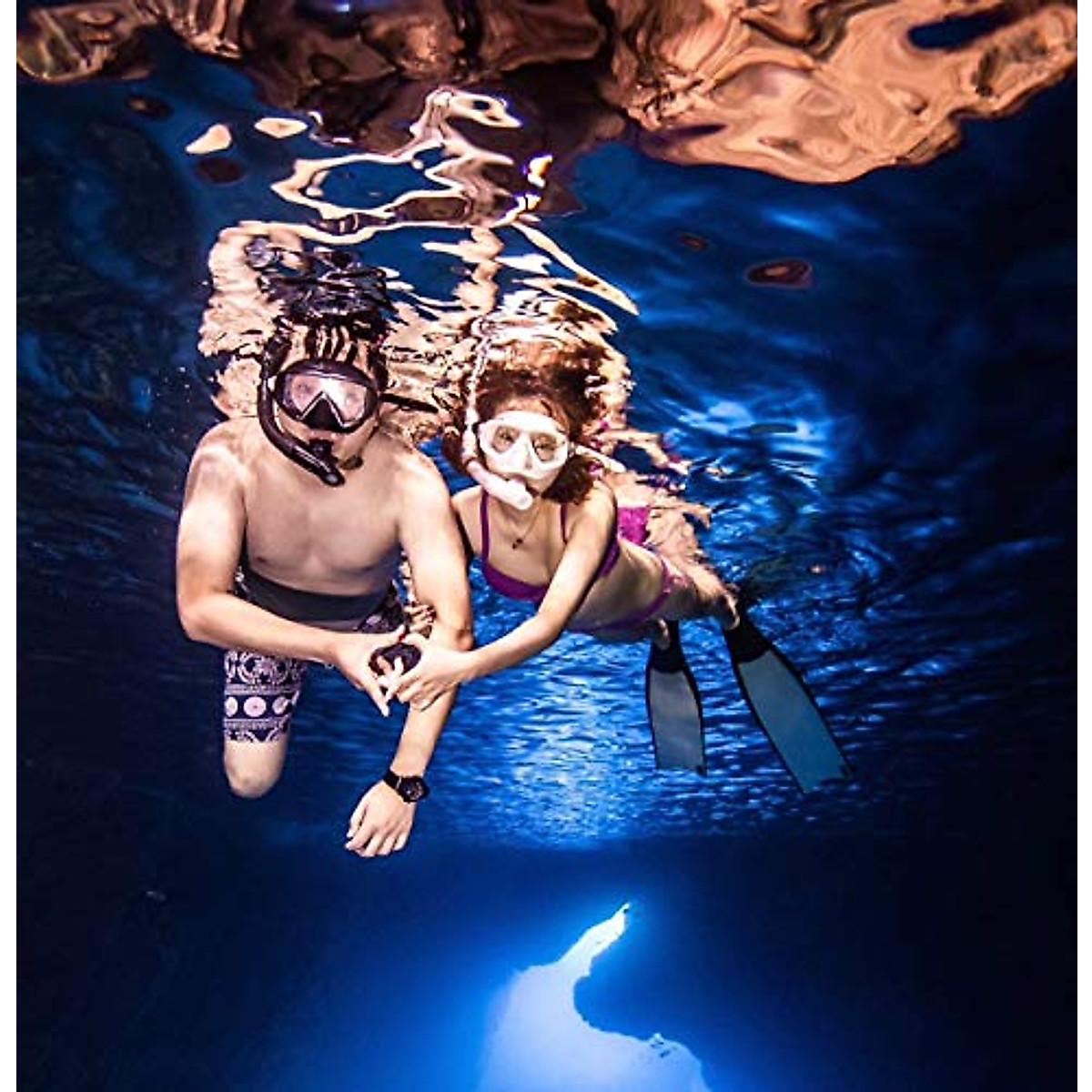 AQUA A DIVE SPORTS Diving mask Anti-Fog Swimming Snorkel mask Suitable for Adults Scuba Dive Swim Snorkeling Goggles Masks