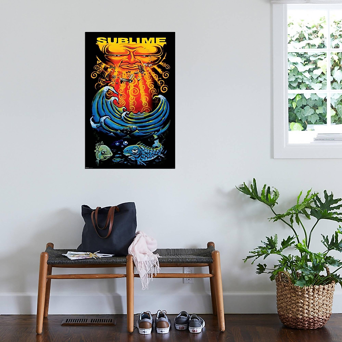 AllPosters Wall Poster Sublime- Sun & Fish, 24x36