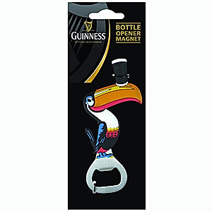 Guinness Toucan PVC Bottle Opener Souvenir Refrigerator Magnet
