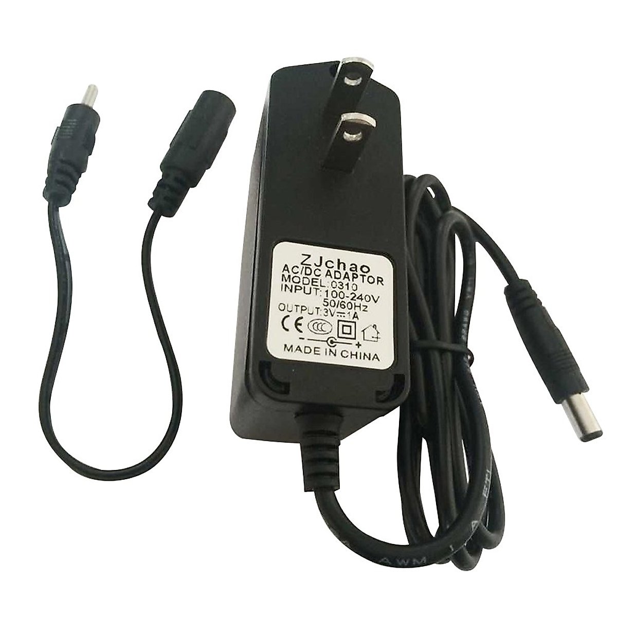 Phantom YoYo ZJchao 3V 1A AC Adapter to DC Power Adapter 5.5/2.1mm