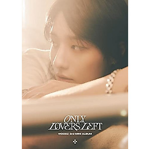 WOODZ ONLY LOVERS LEFT 3rd Mini Album White Ver CD+1p Folding Poster On Pack+96p Booklet+1p Sticker+1p Post+1p Lyrics Bookmark+1p PhotoCard+1p Message Card+Tracking Kpop Sealed