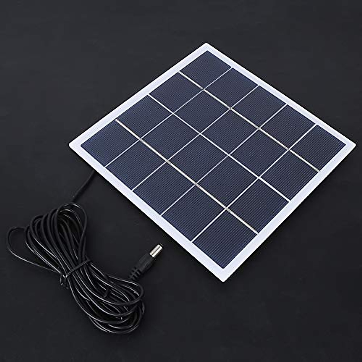 Filmena Romantic PresentSolar Panel Solar, Solar Panel Module 4W 5V Portable Outdoor Solar Battery Panel, 3.7V Battery Garden Light Solar Laminated Board, for Exploring Outdoor Camping