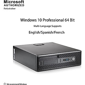 HP Z240 SFF Workstation Desktop Computer, Intel Core i5-7500 up to 3.40GHz Processor, 16GB DDR4 RAM, 1TB SSD, USB 3.0, Wi-Fi & Bluetooth, Windows 10 Pro (Renewed)