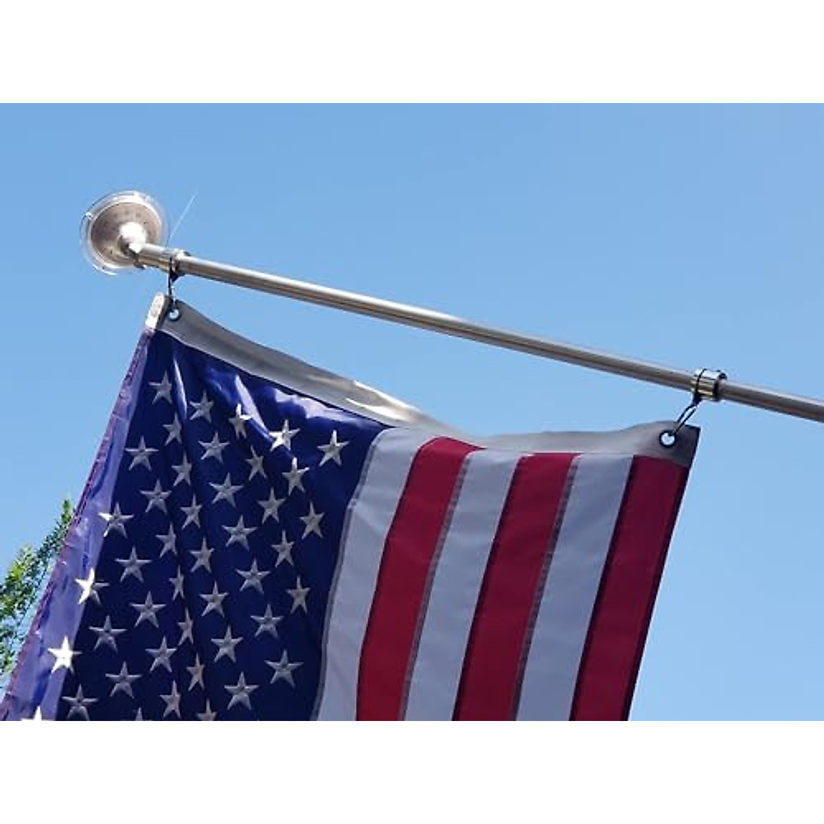 American Flag,3x5 ft 210D American Flag Outdoor The Strongest, Longest Lasting, 3x5 ft 210D. Embroidered Stars Sewn Stripes Brass Grommets Foot…