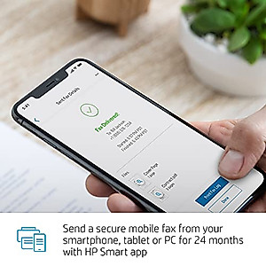 HP DeskJet Plus 4155 Wireless All-in-One Printer, Mobile Print, Scan & Copy, HP Instant Ink Ready, Auto Document Feeder, Works with Alexa (3XV13A)