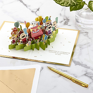 Hallmark Signature Paper Wonder Peanuts Pop Up Birthday Card (Celebrate)