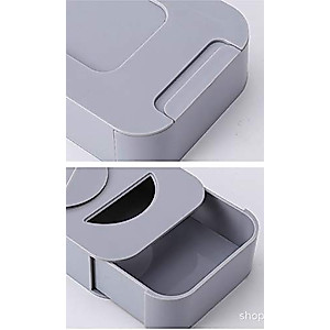 Under Table Drawer, Hidden Self-Adhesive Tray Drawer,Under Desk Holder Storage Box, Stationery Pencil Storage Drawer Organizer for Office/School/Kitchen (Pink)