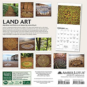 Land Art 2021 Wall Calendar: Contemporary Art in the Natural World