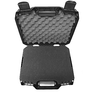 CASEMATIX Hard Shell Projector Travel Case with Customizable Interior Compatible with BenQ MX707 Projectors, MH535FHD, MW535A, HT1070A, MS524AE and More - Includes Case Only