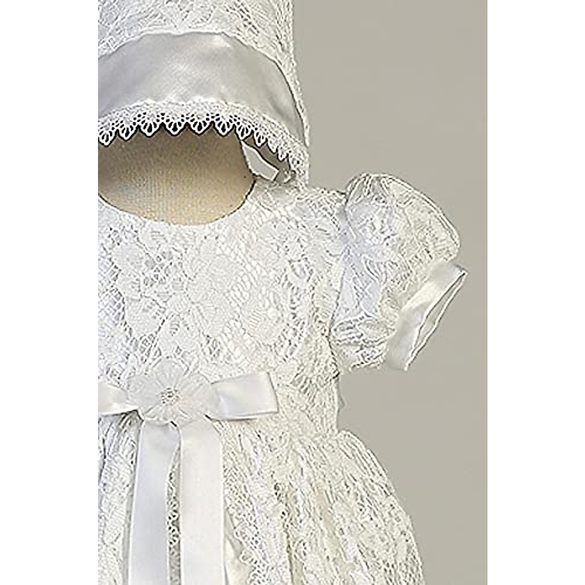 Baby Girl Baptism Dress Christening Dresses for Baby Girl White Baptismal Gown Vestido de Bautizo para Niña 6 Months Girls' Outfit Infant Newborn Babies bautismo Bebes ropones babtism 3