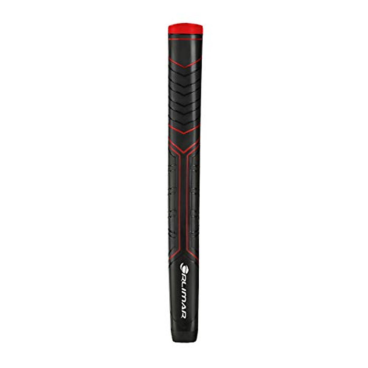Orlimar Golf F80 Mallet Putter, Men's Right Handed 34" Black/Red with Oversize Putter Grip