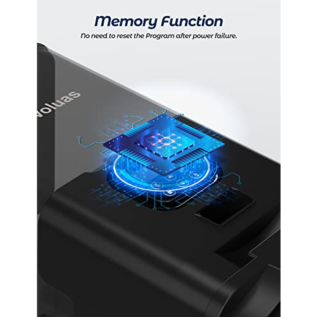 Voluas Automatic Cat Feeders for Two Cats, Double Pet Feeder with 2 Stainless Steel Bowls,6L Timed Cat Feeder with Memory Function, Pet Food Dish