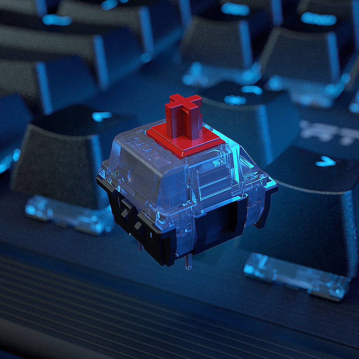 ROCCAT ROC-12-627 USB Pyro Mechanical RGB Gaming Keyboard, Linear (Red Axis), JP Japanese Arrangement, German Design