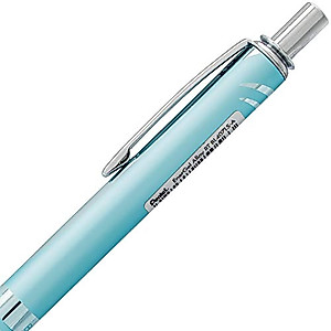 EnerGel™ Alloy RT Gel Pen, Medium Point, 0.7 mm, Turquoise Barrel, Black Ink