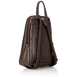 Derek Alexander Small Backpack Sling, Brown, One Size