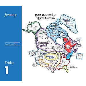 Dumb Birds of North America 2021 Daily Calendar: (One Page a Day Calendar of Funny Bird Facts, Humor Daily Calendar about Birds with Bird Artwork)