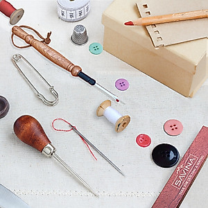 Savina Seam Rippers for Sewing, Remove Stitches and Seams with Precision, Thread Ripping Tool, Hard Wood Professional Multipurpose Durable for Sewing/Quilting (1Pcs)