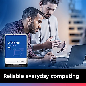 Western Digital 1TB WD Blue Mobile Hard Drive & Digital 1TB WD Blue PC Hard Drive - 7200 RPM Class, SATA 6 Gb/s, 64 MB Cache, 3.5" - WD10EZEX