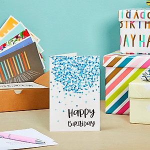 36 Pack Birthday Cards with Envelopes Bulk, Blank Inside for Office, Friends, and Kids (36 Unique Assorted Designs, 4x6 in)
