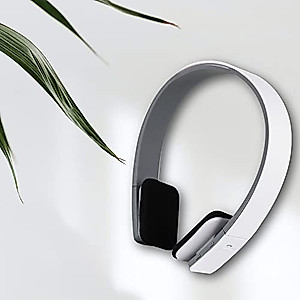 Over Ear Bluetooth Headphones Wireless Headset with Built-in Mic Active Adjust-Able Angle Soft Earmuffs Retractable Holder Su