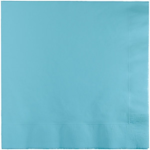 Creative Converting Napkins, One Size, Pastel Blue