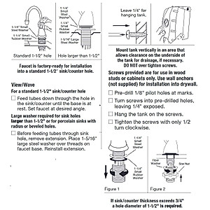 InSinkErator HOT100 Instant Hot Water Dispenser System - Faucet & Tank, Chrome, H-HOT100C-SS