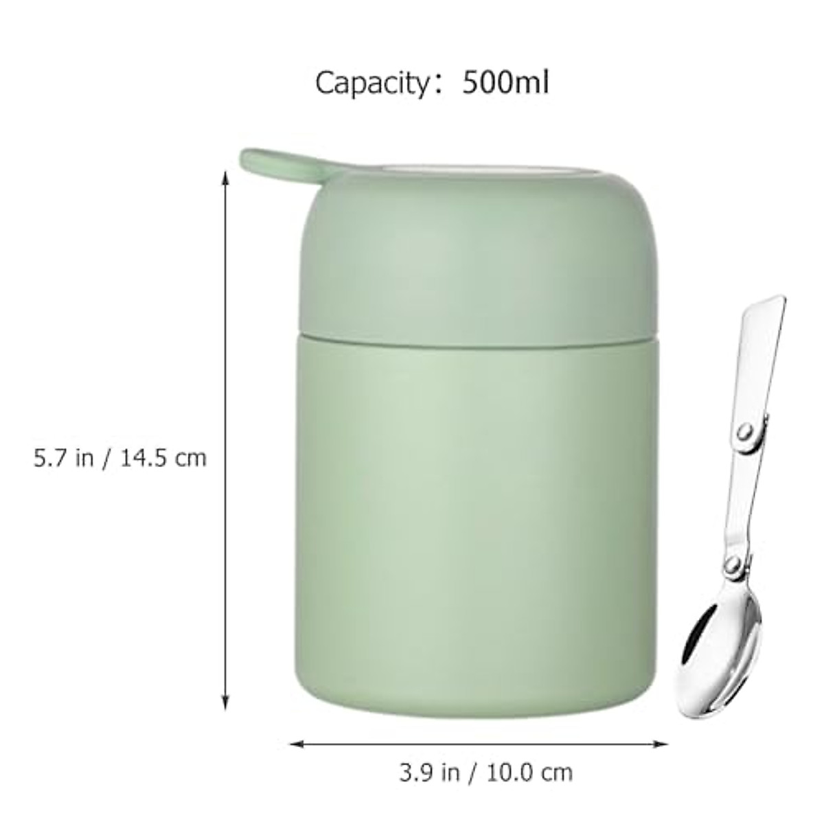 SWOOMEY Vacuum Flask Food Container Hot Lunch Containers Food Kits for Adults Containers for Food Insulated Cup Flatware Serving Utensils Portable Cup Stainless Steel Stew Pot Student Pp