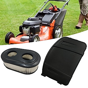 LIZAPUS Air Filter Cover with Filter Compatible with 140cc Craftsman M110 Lawn Mower