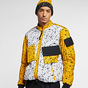 Nike Lab ACG Men’s Insulated Jacket (White/Yellow Ochre, XX-Large)