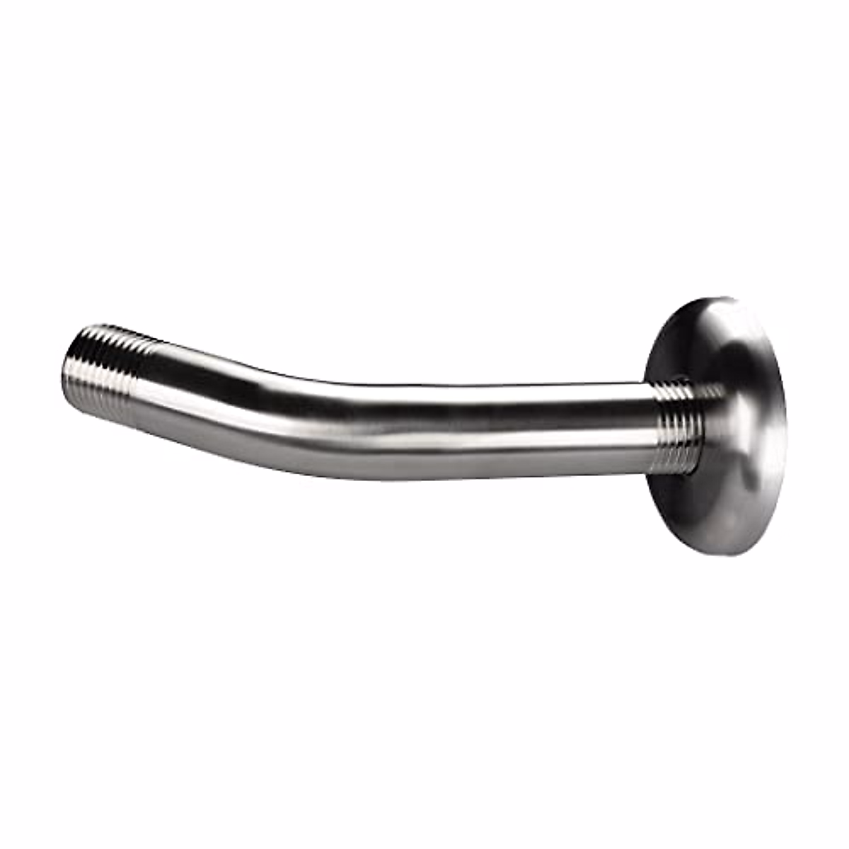 Danco (89182) Shower Arm Flange and Assembly, 6-inch, Brushed Nickel Finish Showerheads