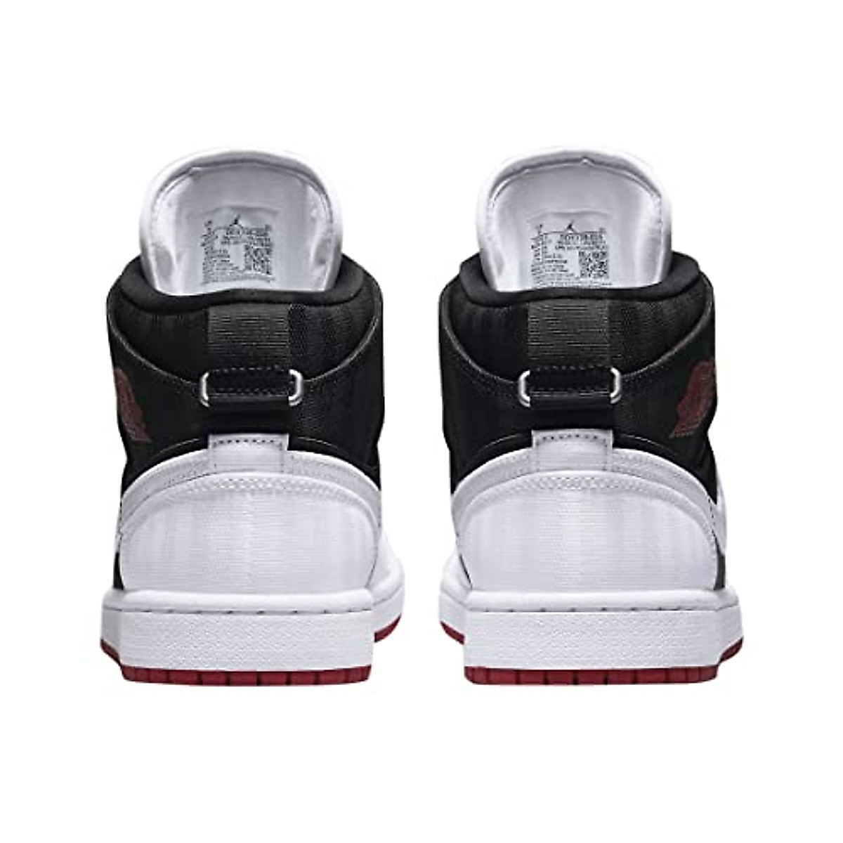 Jordan Womens WMNS Air 1 Mid SE UTL DD9338 016 White/Black/Gym Red - Size 11W