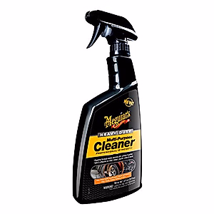 Meguiar's G180224EU Heavy Duty Multi-Purpose Cleaner 709ml Professional Strength, cleans wheel arches, tyres, vinyl, trim, carpet, fabric, upholstery, rubber, metal, chrome and more
