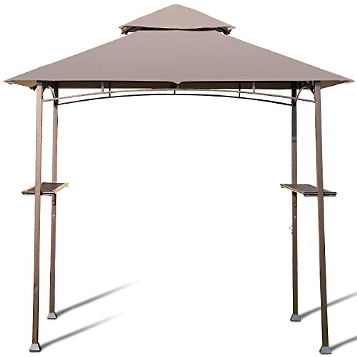 EnjoyShop 8' x 5' Outdoor Barbecue Grill Gazebo Canopy Tent BBQ Shelter Perfect Beautiful Classic Elegant Useful
