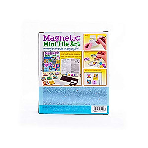 4M Magnetic Mini Tile Art, Art & Crafts DIY Kit, For Boys & Girls Ages 8+