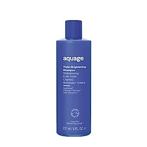 AQUAGE. Violet Brightening Shampoo, 8 oz.