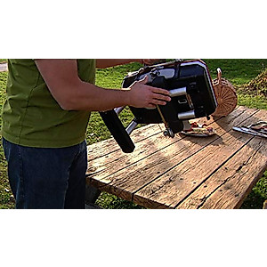 Cuisinart CGG-180T Portable, 17.6 x 18.6 x 11.8-Inch, Petit Gourmet Tabletop Gas Grill, Red