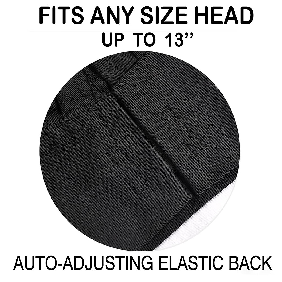 DYJYBMY Your Opinion Wasn't in The Recipe, Adult Adjustable Kitchen Cooking Hat with Elastic Band Chef Baker Cap Black, Funny BBQ Chef Hat for Men, Dad, Husband, Barbecue Grill Gift for Men