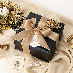 Ribbli Black Metallic Wrapping Paper Matte Black Solid Color Paper Perfect for Birthday Christmas Baby Shower Wedding Valentine's Day- 17Inch x 394Inch(33Feet)