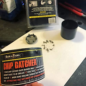 Rack-A-Tiers Chip Catcher, Magnetic Metal Chips Catcher, Metal shavings Catcher (84100)